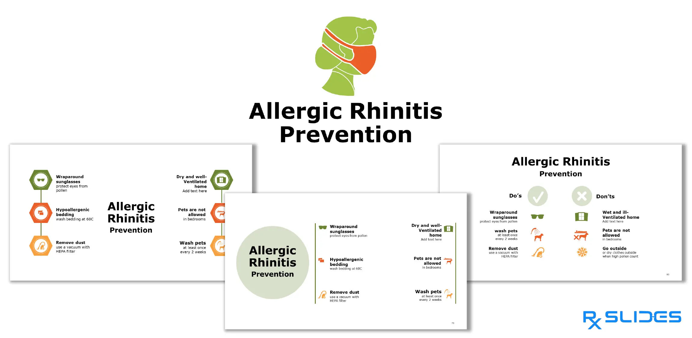 Download Allergic Rhinitis Presentation Template| RxSlides